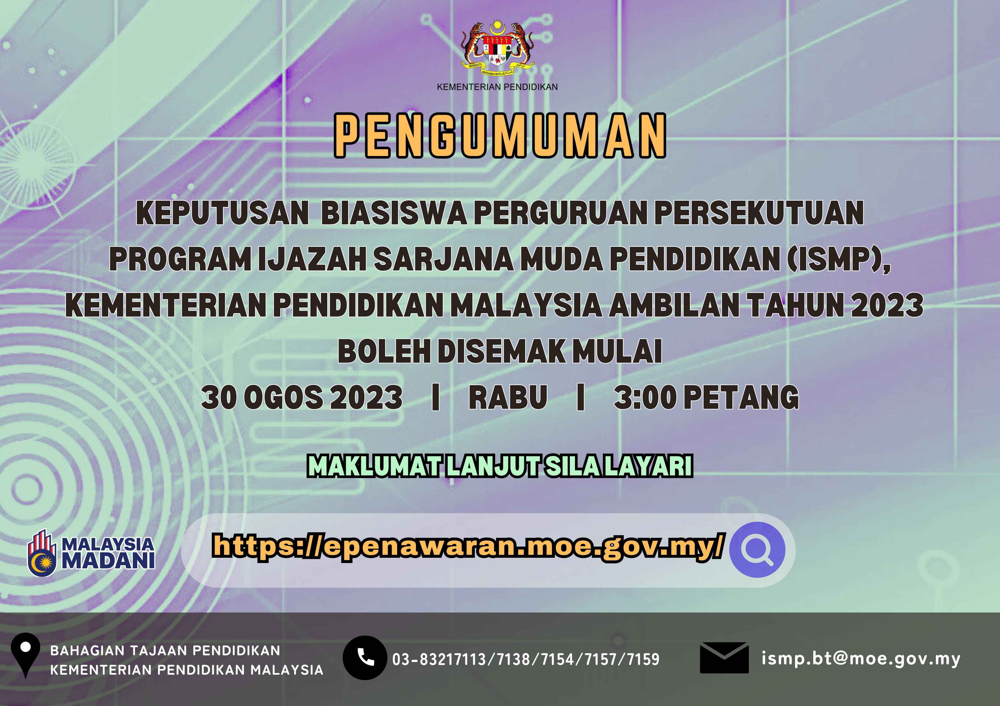 KPM | Pengumuman
